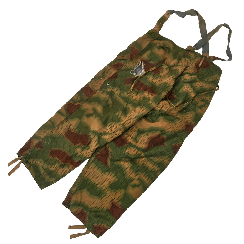 Original German WWII Service Worn Sumpftarnmuster Swamp Pattern Camouf ...