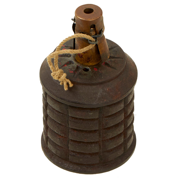 Original Japanese WWII Type 97 Inert Fragmentation Hand Grenade with F ...