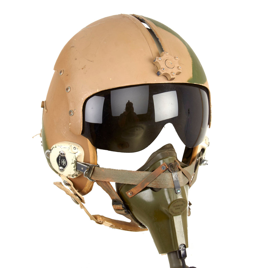 Original U.S. Vietnam War 1962 Dated Camouflage Painted HGU-2A/P Fligh ...