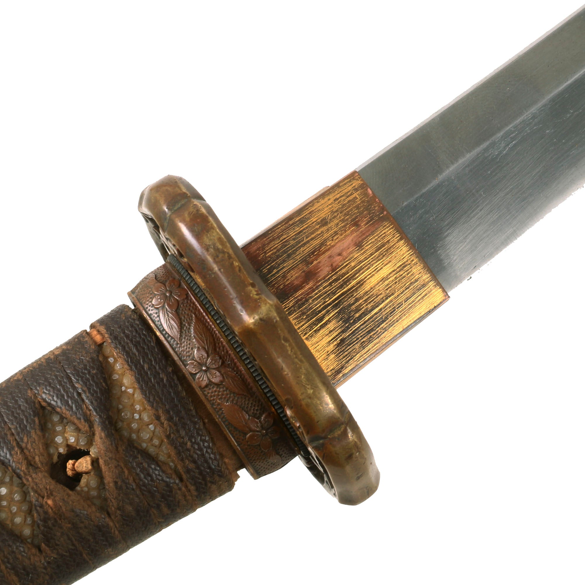 Original WWII Japanese Type 98 Shin-Gunto Katana Sword with Handmade E ...