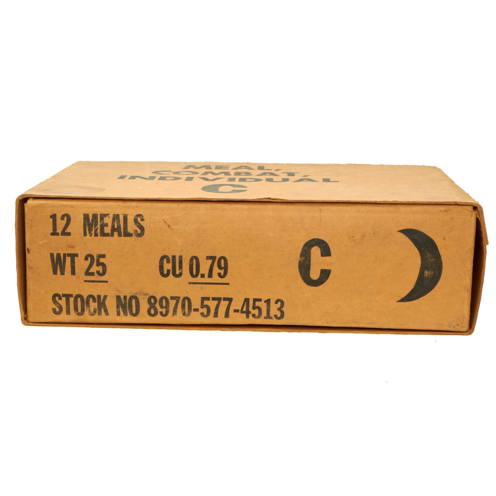 Original U.S. Vietnam War Empty Transit Box for Type C Field Ration “C ...