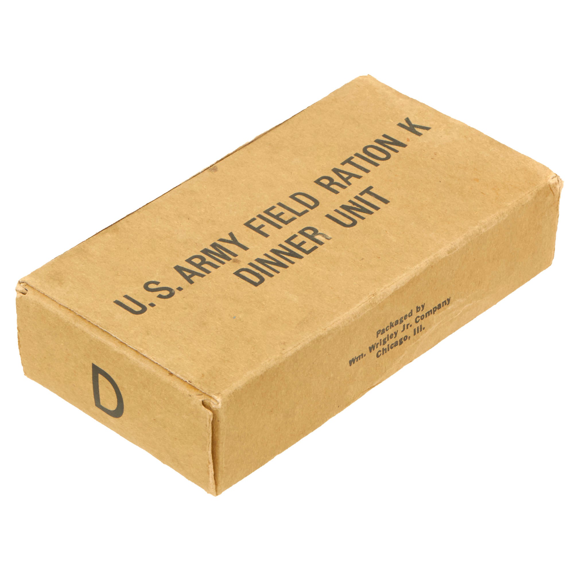 Original U.S. WWII Early War Unissued K Ration Breakfast Unit by Wm. W ...