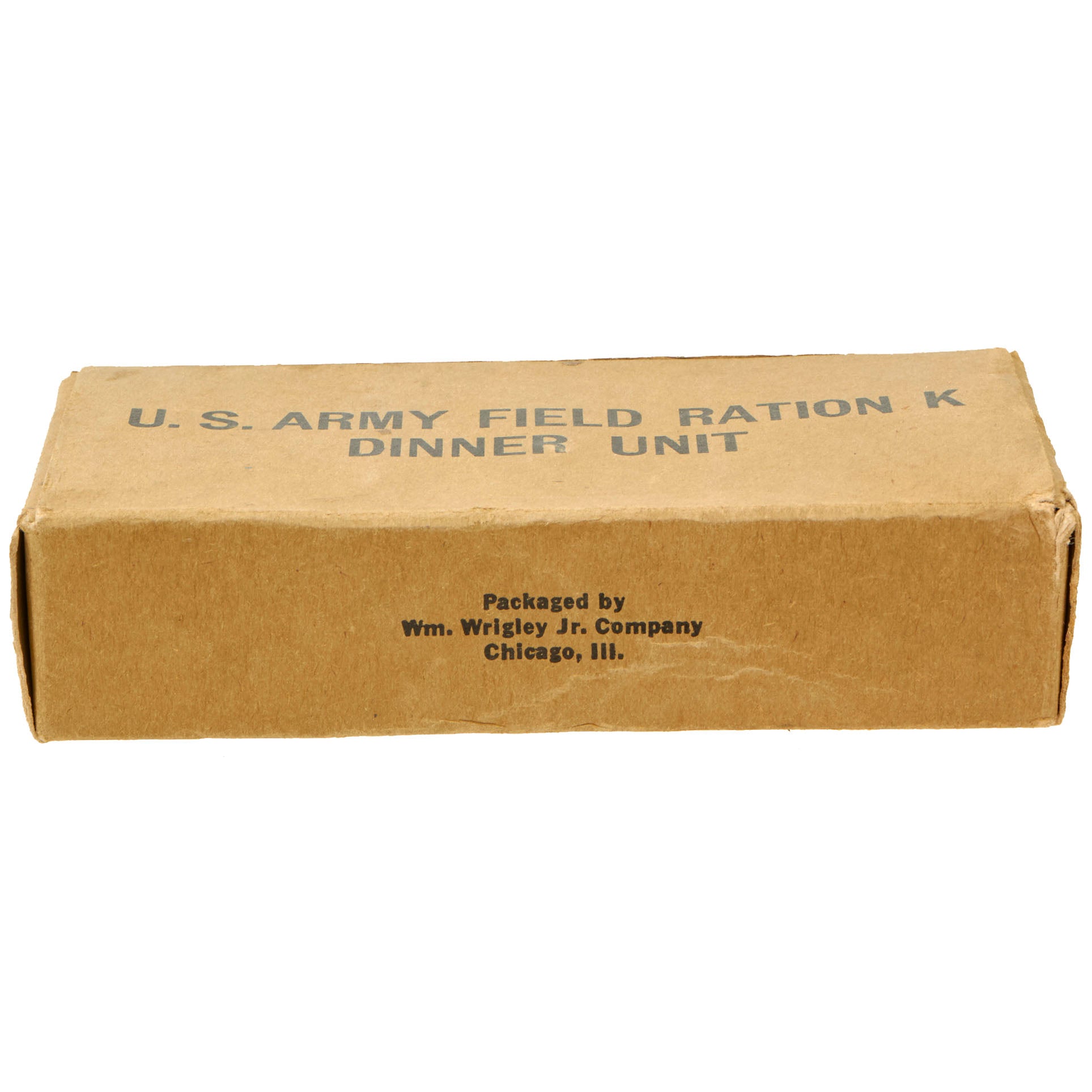 Original U.S. WWII Early War Unissued K Ration Breakfast Unit by Wm. W ...