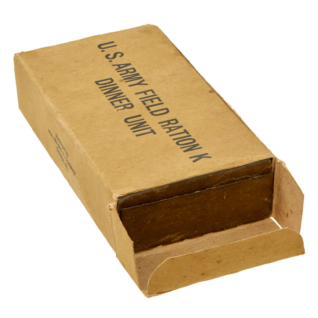 Original U.S. WWII Early War Unissued K Ration Breakfast Unit by Wm. W ...