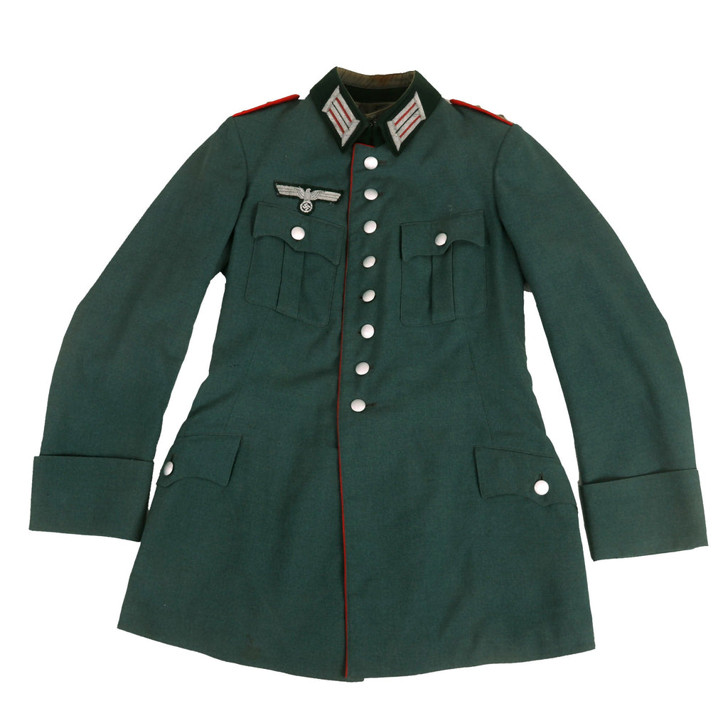 Original German WWII Heer Artillery Hauptmann Officer's M36 Field Unif ...