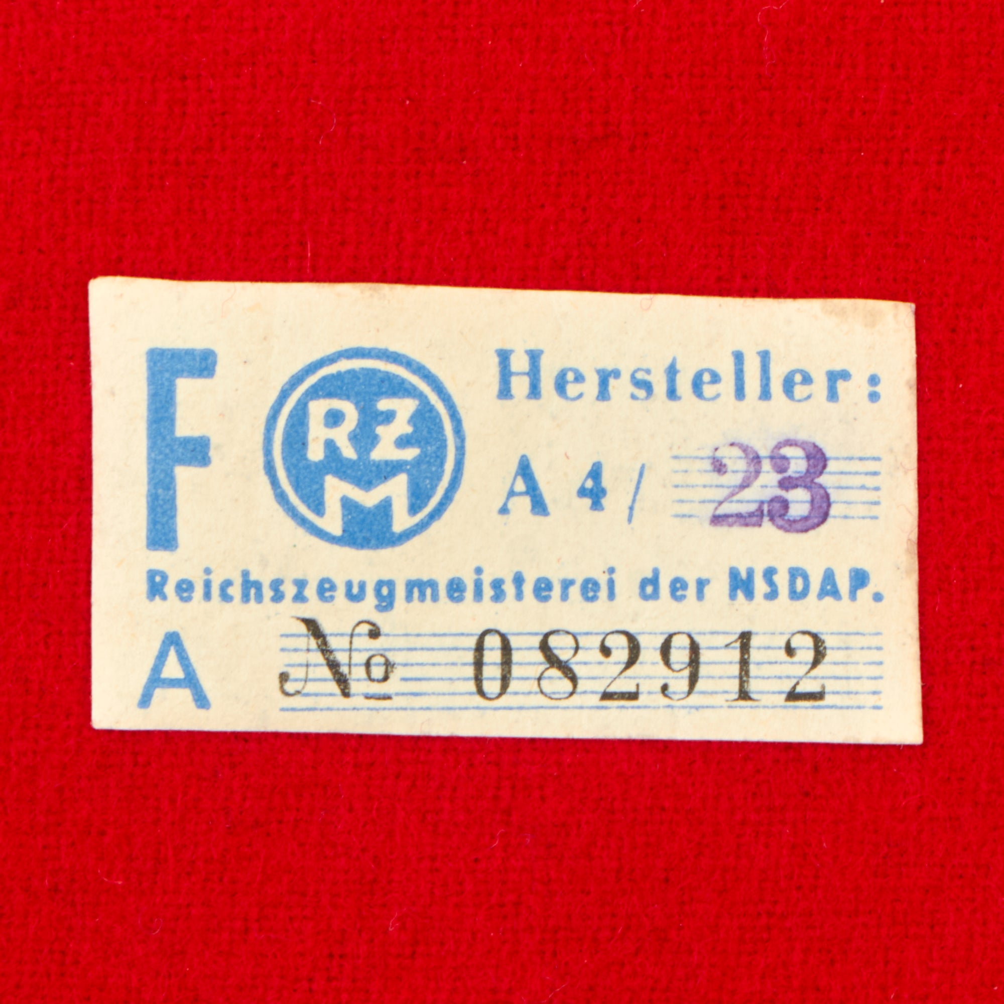 Original German WWII NSDAP Kreisleitung District Leadership Head Depar ...