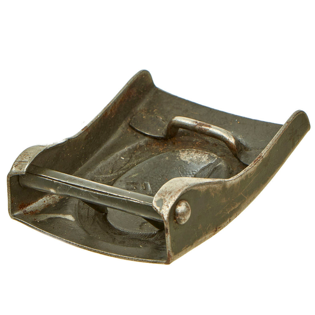 Original German WWII Luftwaffe Steel Belt Buckle – International ...