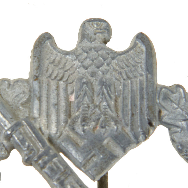 Original German WWII Silver Grade Infantry Assault Badge by C.E. Junck ...