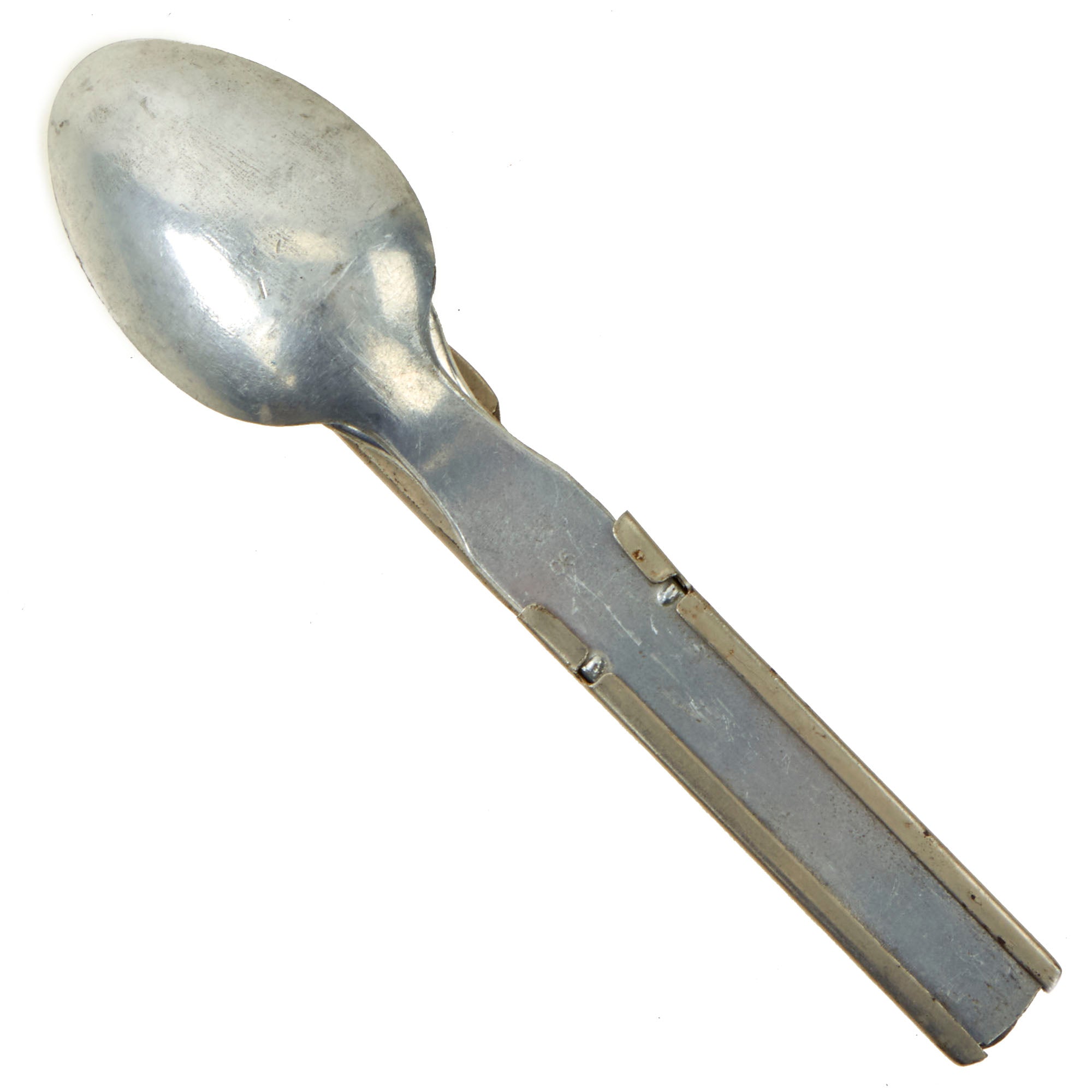 Original German WWII Mess Kit Utensil Set - Mixed Set of Steel & Alumi ...