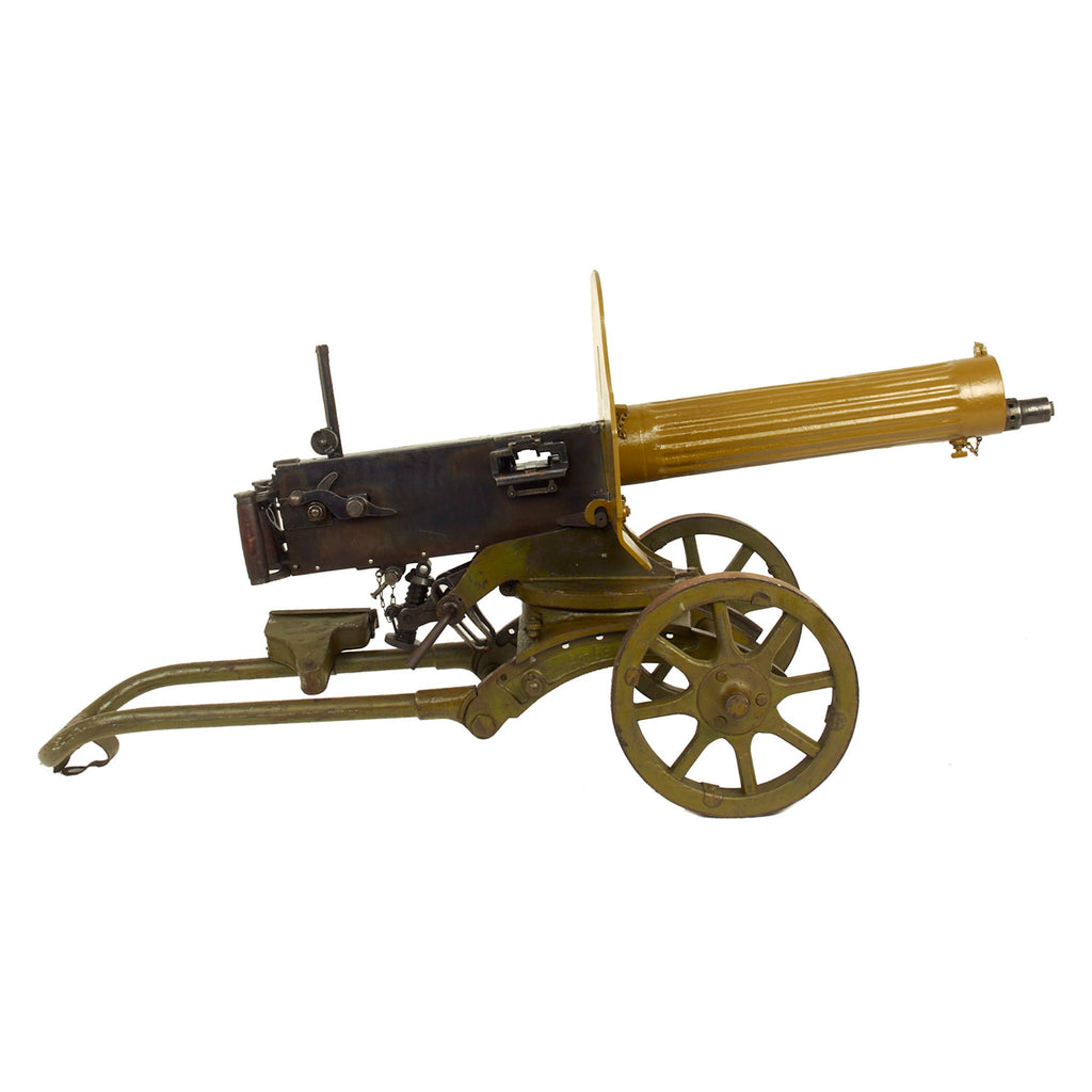 Original Russian WWII Maxim M1910 Fluted Display Machine Gun with Soko – International Military ...