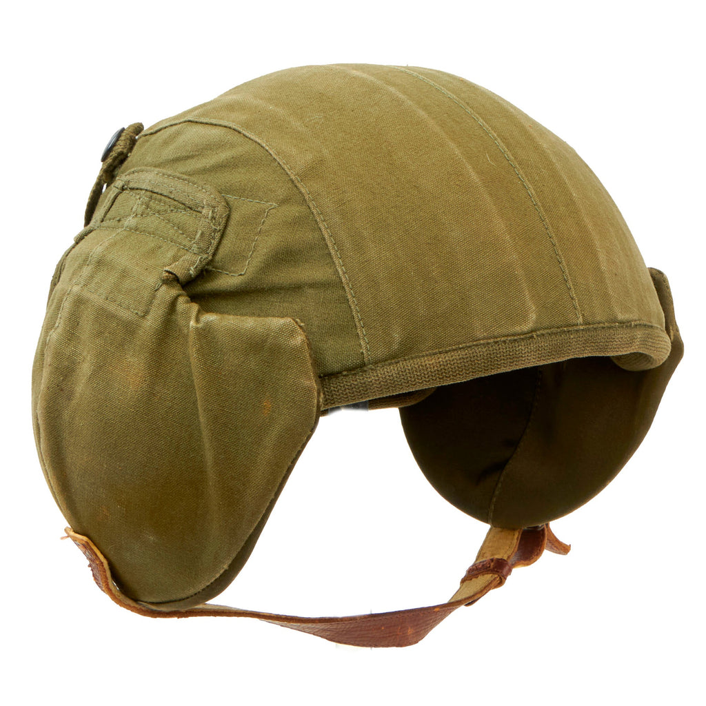 Original U.S. WWII USAAF Bomber Crew M4A2 Flak Helmet - Complete ...
