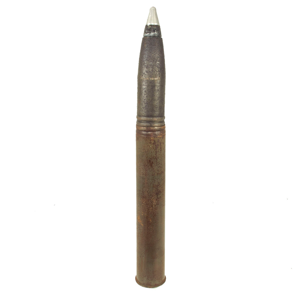 Original German WWII FlaK 88 High Explosive Inert Shell with Steel Cas ...