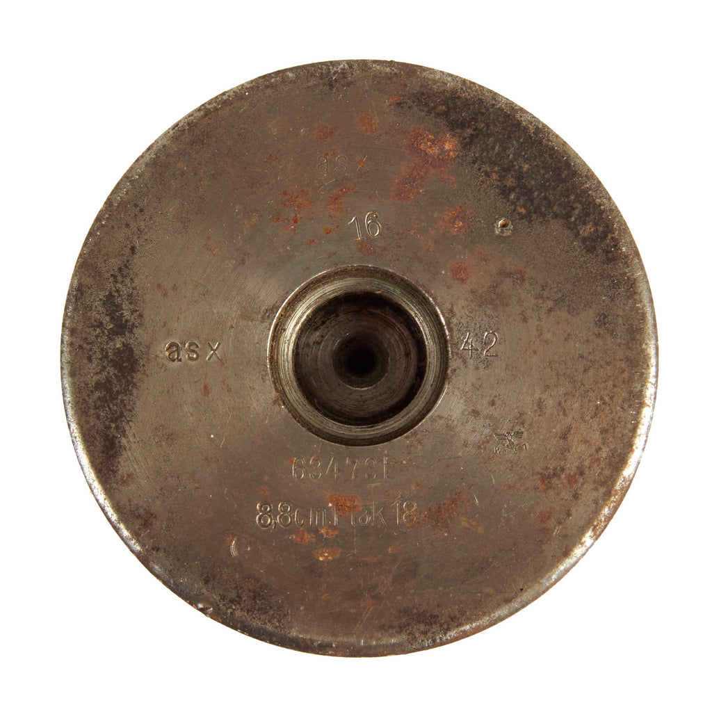 Original German WWII FlaK 88 High Explosive Inert Shell with Steel Cas ...