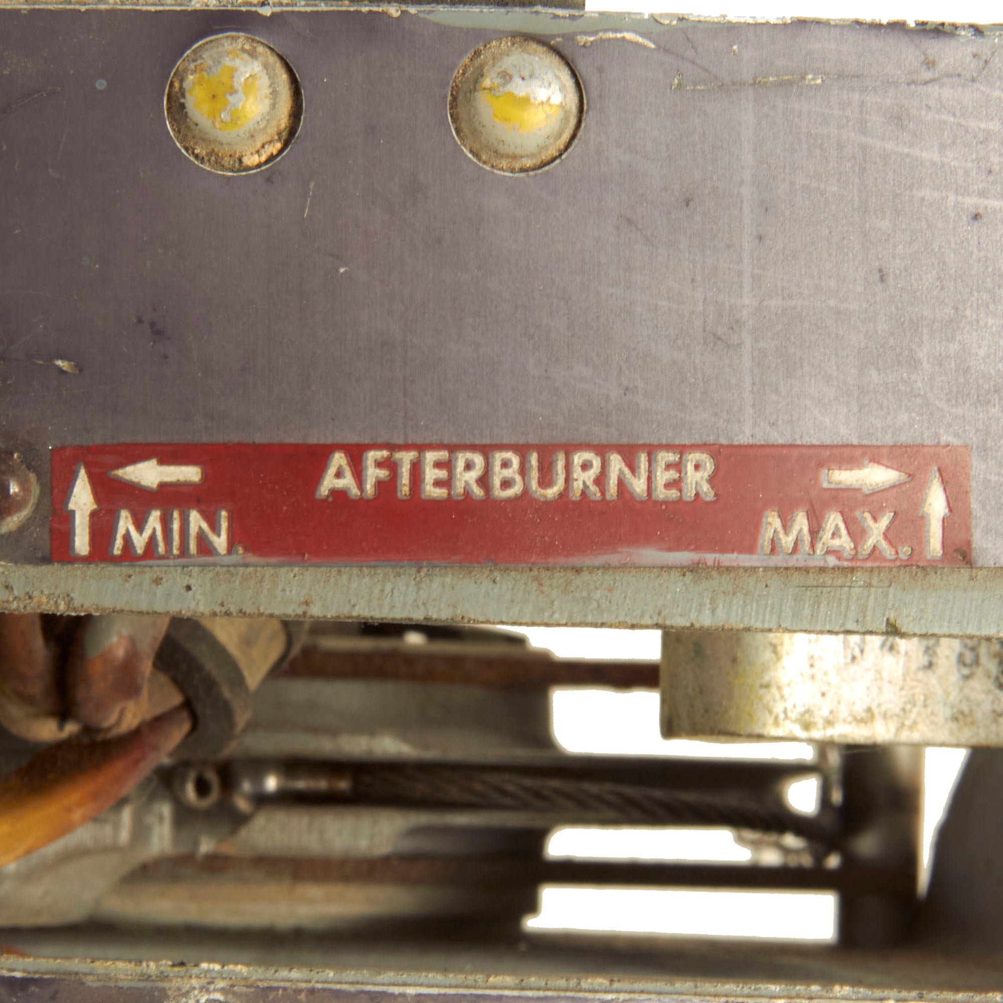 Original U.S. Cold War Era North American F-100 Super Sabre Throttle Q ...