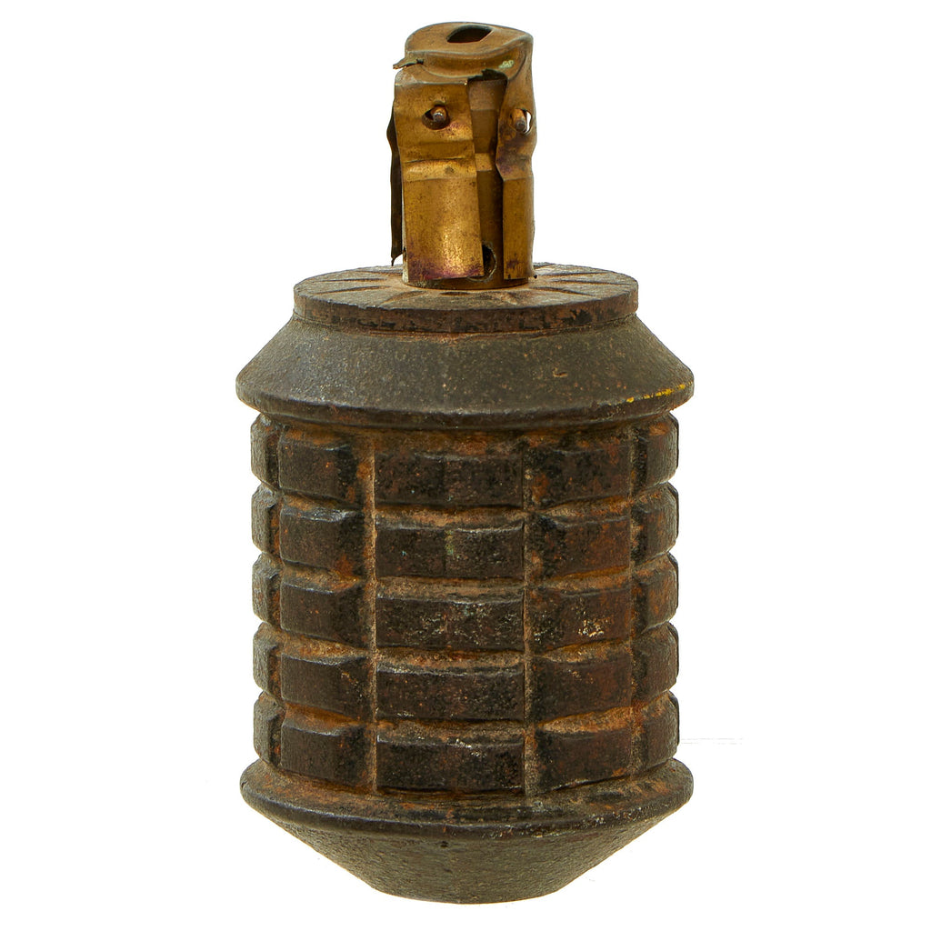 Original Japanese WWII Type 97 Inert Fragmentation Hand Grenade with F ...