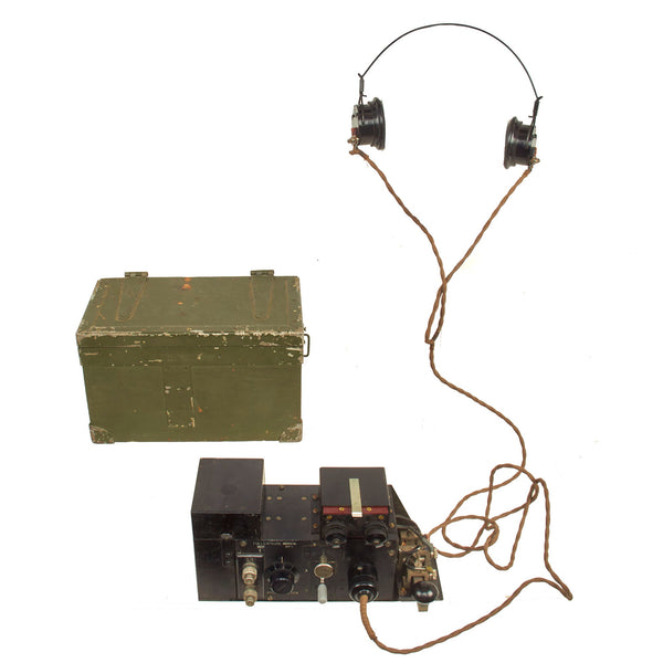 Original British WWII US Issue Fullerphone Modified Mk V Portable Tele ...