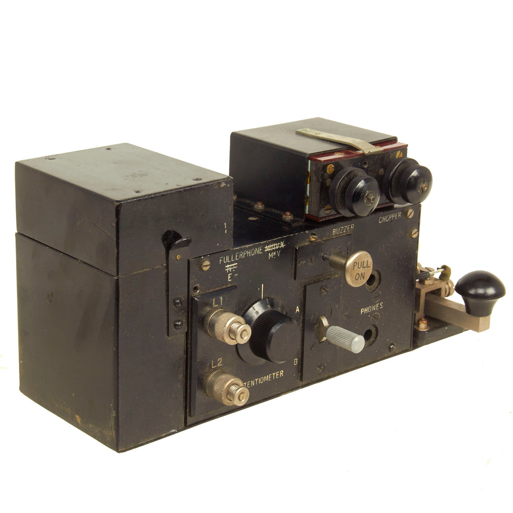 Original British WWII US Issue Fullerphone Modified Mk V Portable Tele ...