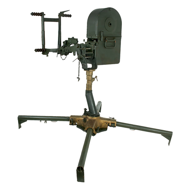 Original U.S. M63 Anti-Aircraft Ground Mount for M2 Browning .50 Calib ...