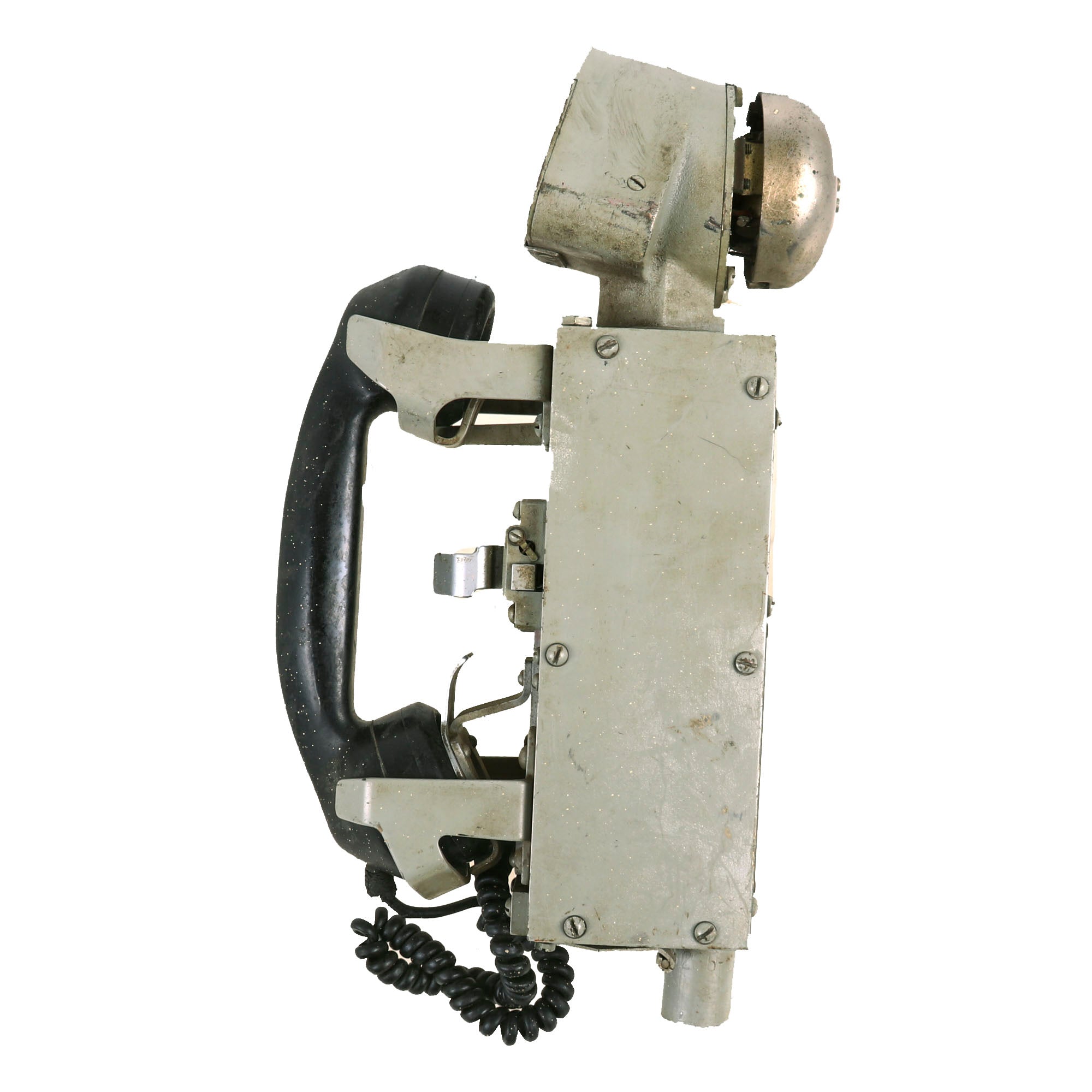 Original U.S. WWII Navy Shipboard Bulkhead Mounted "Monophone" Dial Te ...