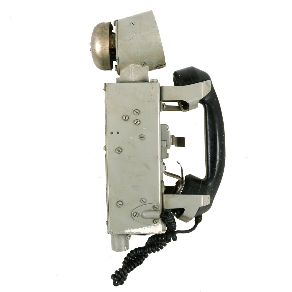 Original U.S. WWII Navy Shipboard Bulkhead Mounted "Monophone" Dial Te ...