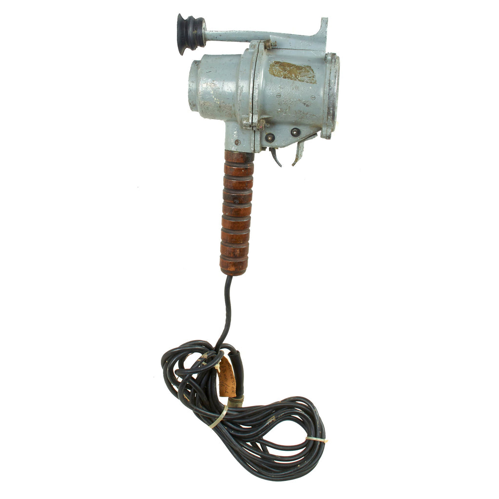 Original U.S. WWII Handheld Morse Code Signal Lamp with Original Cord ...