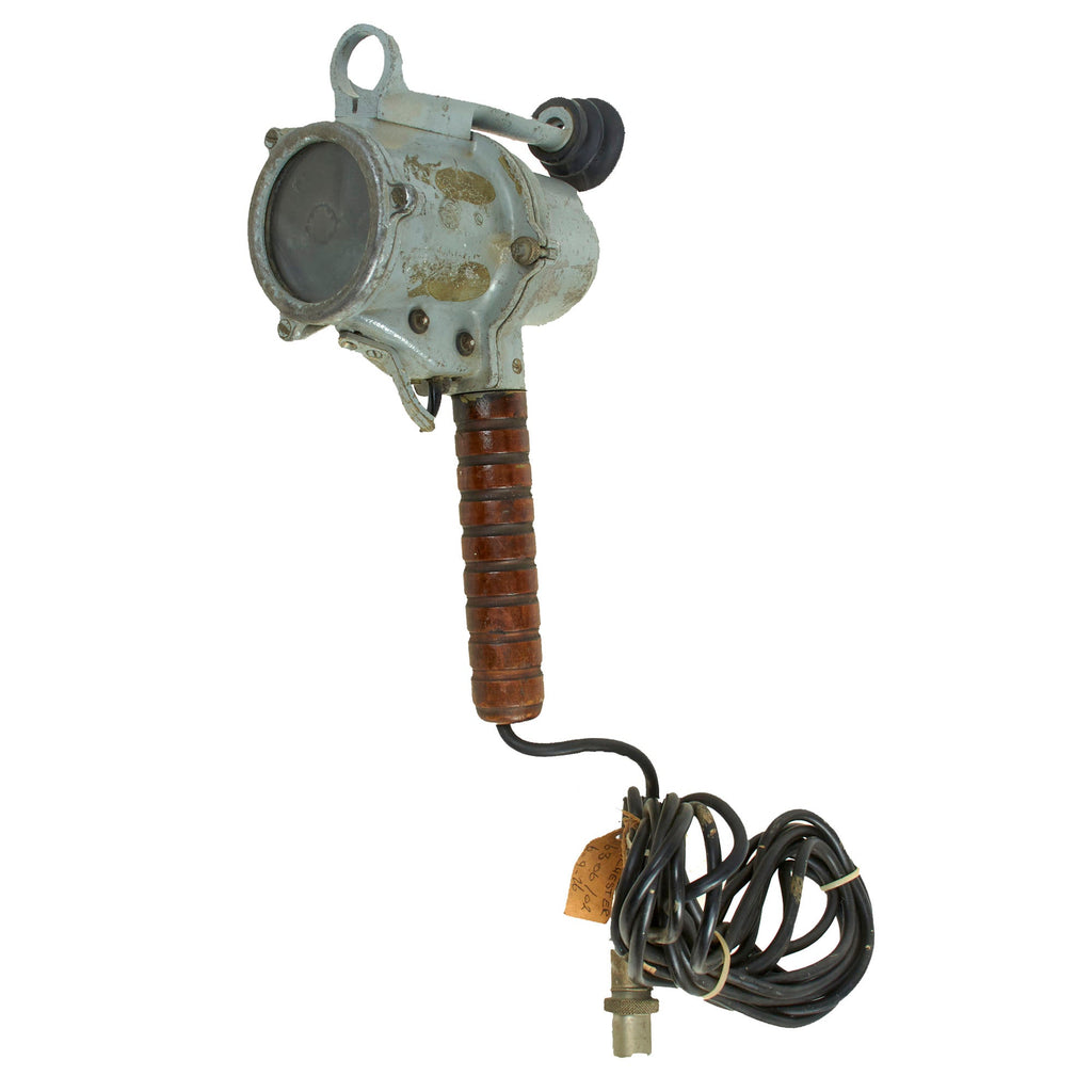 Original U.S. WWII Handheld Morse Code Signal Lamp with Original Cord ...