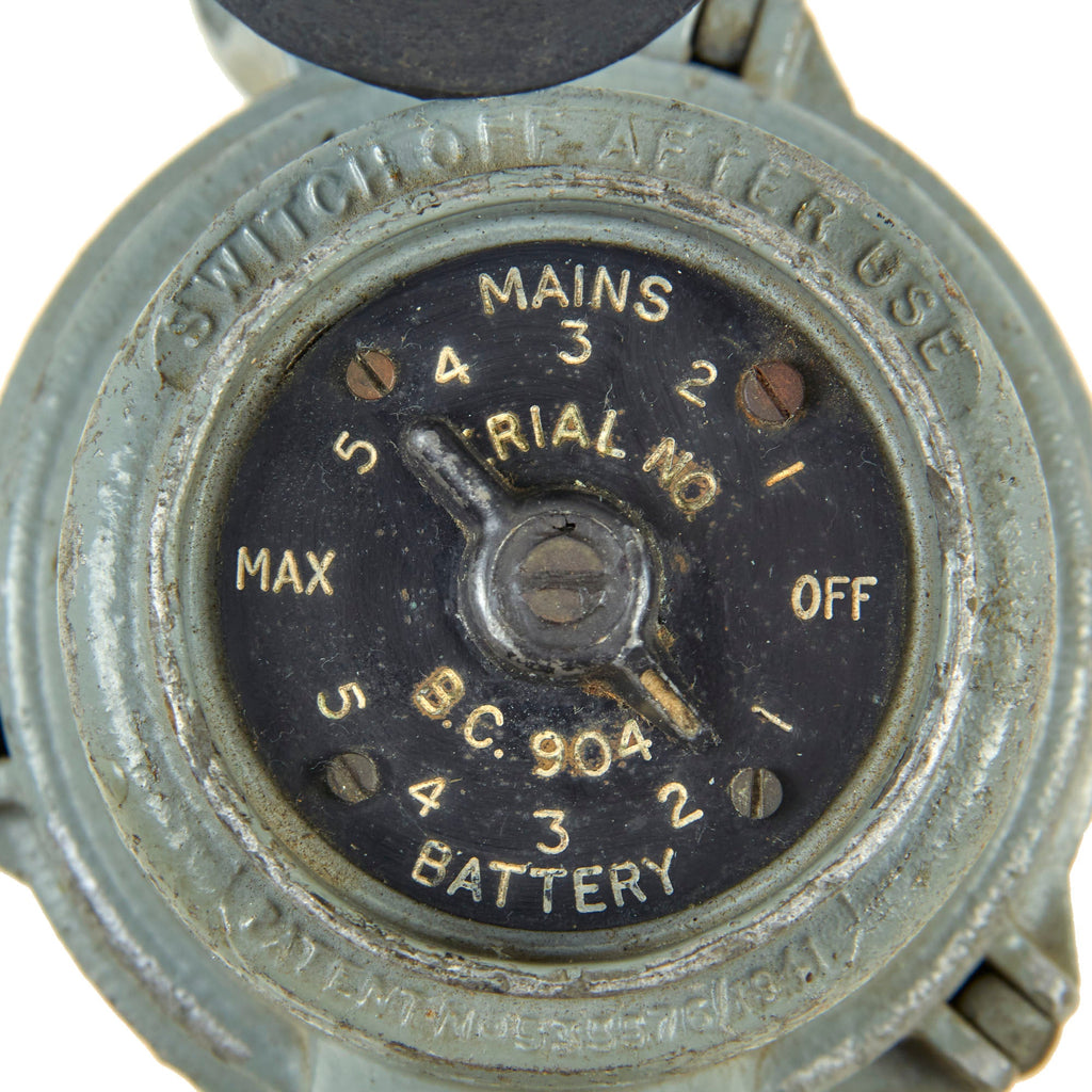 Original U.S. WWII Handheld Morse Code Signal Lamp with Original Cord ...