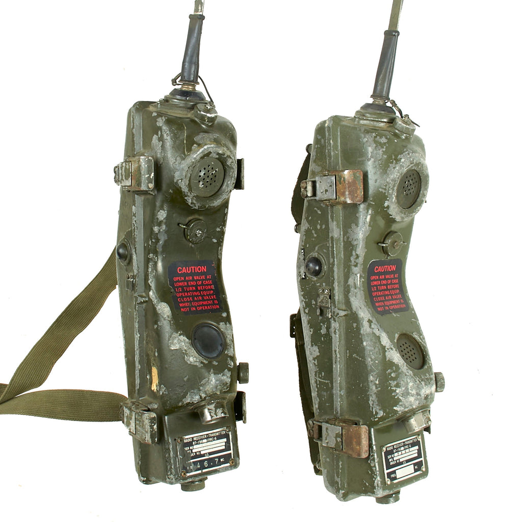 Original U.S. Vietnam War Era RT-196/PRC-6 Radio Receiver Transmitter ...