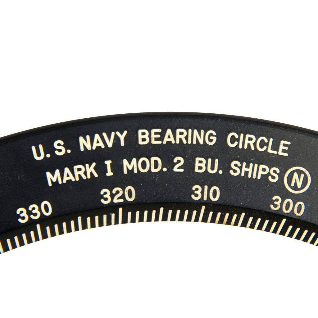 Original U.S. WWII Navy Bearing Circle in Original Case by Lomar Instr ...
