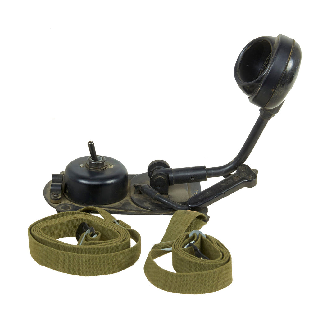 Original U.S. WWII Army Signal Corps T-26-A Chest Microphone Unit with ...