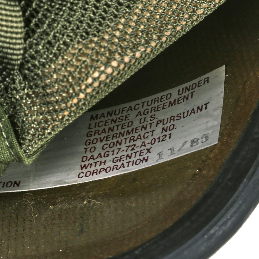 Original U.S. Gulf War Desert Storm CVC DH-132A Tanker Helmet by Gente ...