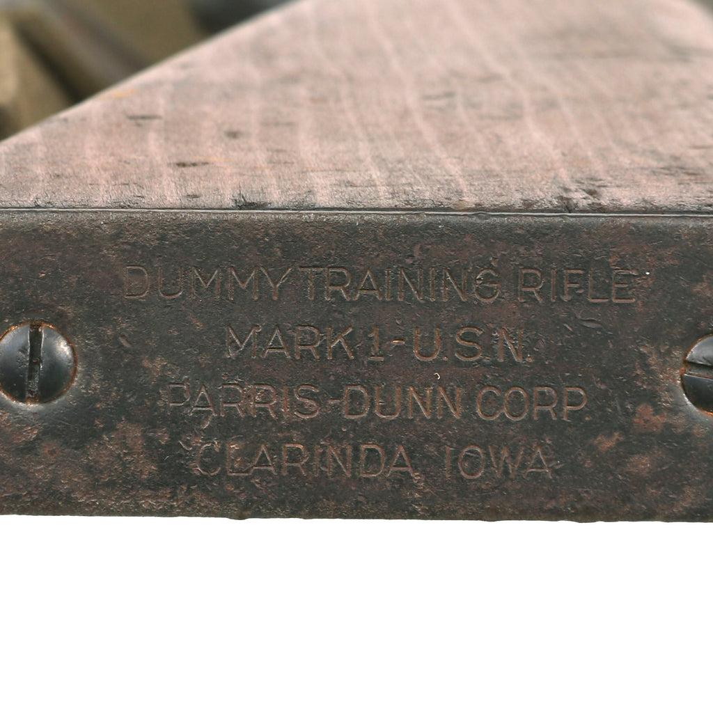 Original U.S. WWII USN Parris-Dunn Corp 1903 Mk I Dummy Training Rifle ...