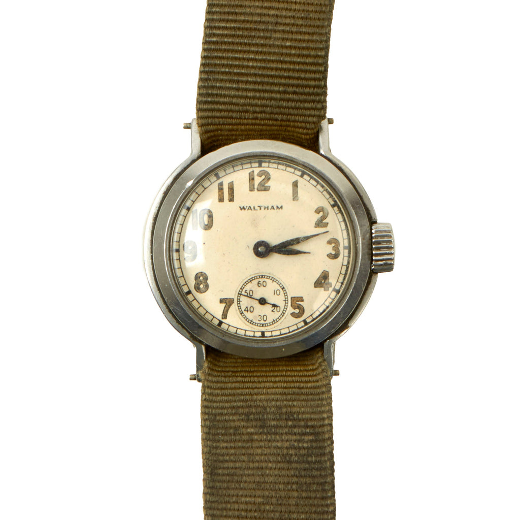 Original U.S. WWII Ordnance Department Wrist Watch by Waltham - Fully ...