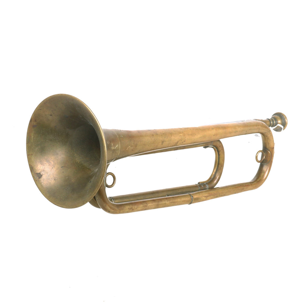 Original U.S. WWI Regulation Model 1892 Field Trumpet - M1892 Bugle ...