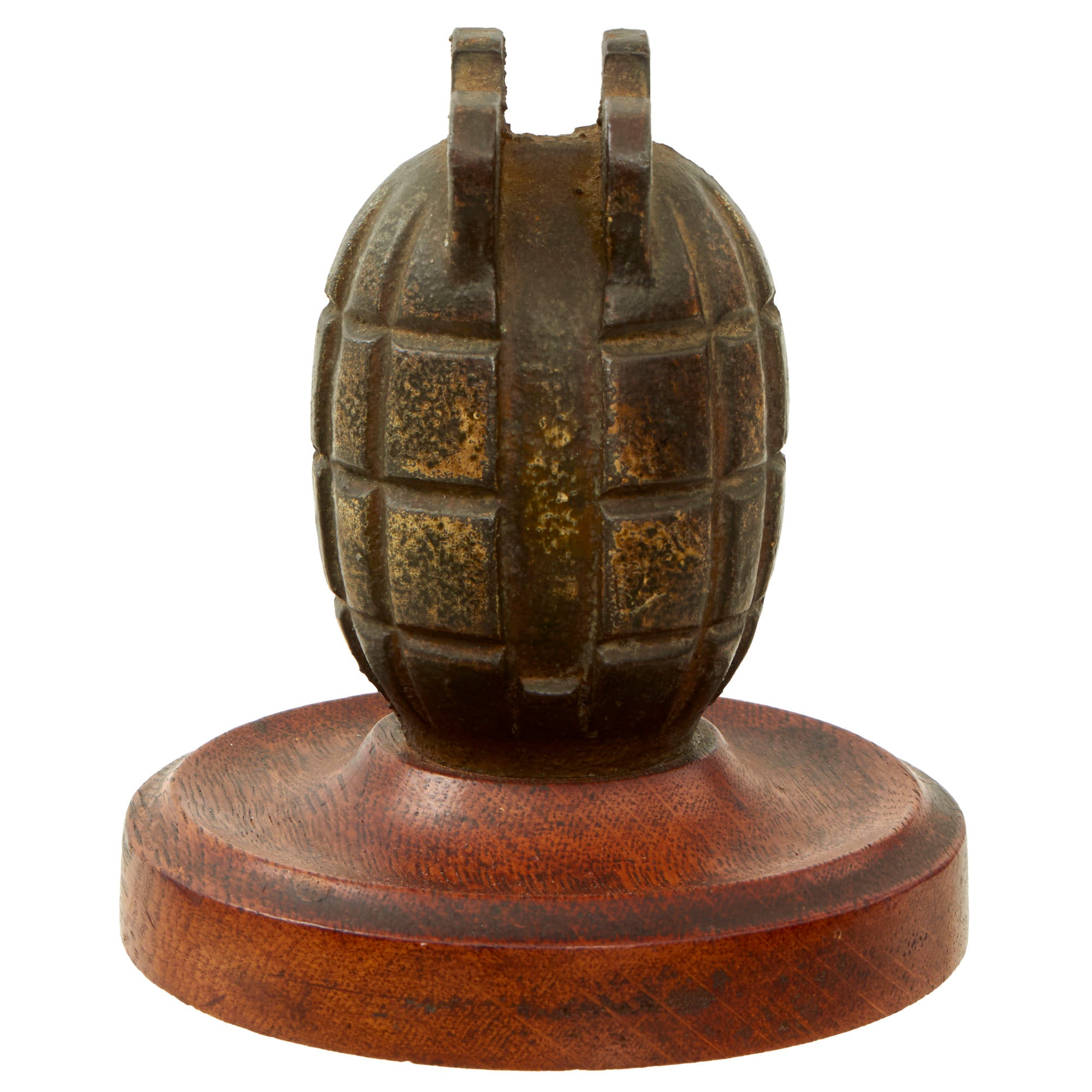 Original WWII British No.36 Mills Bomb Grenade Trench Art Desk Pencil ...