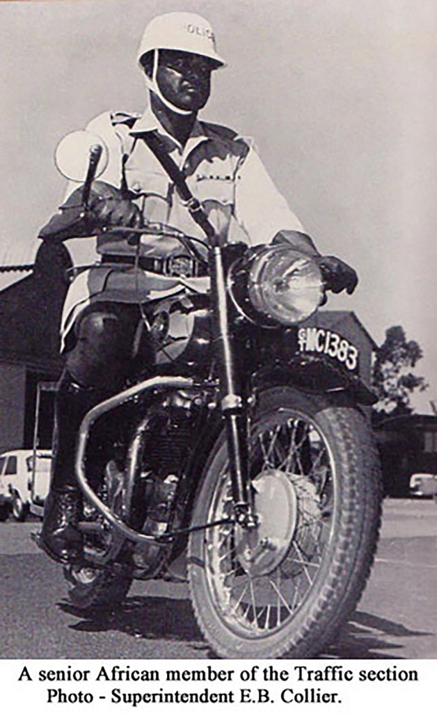 Original Rhodesian Bush War Era Leather Police Officer Helmet ...