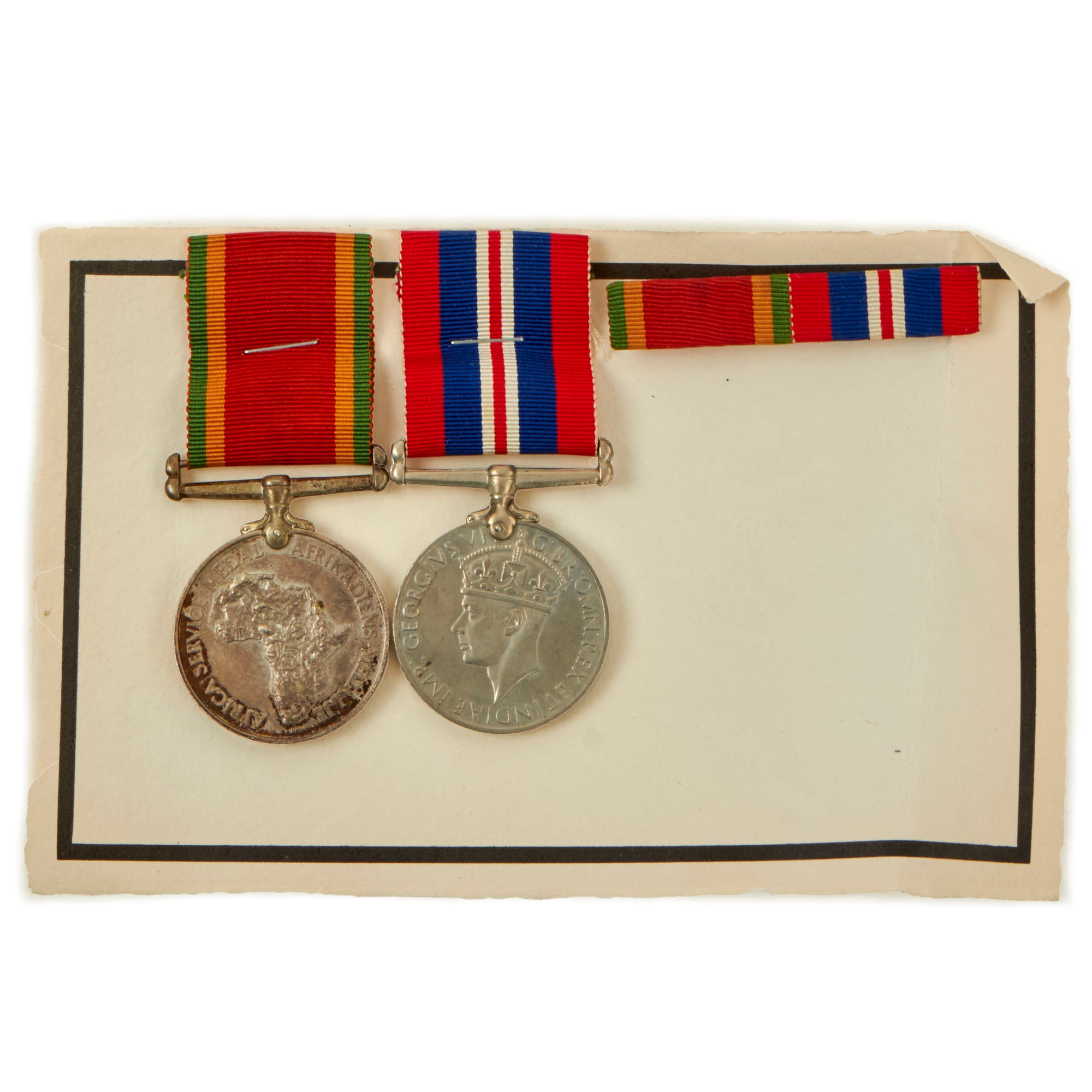 Original South African WWII Engraved 1939-1945 War Medal & WWII Africa ...