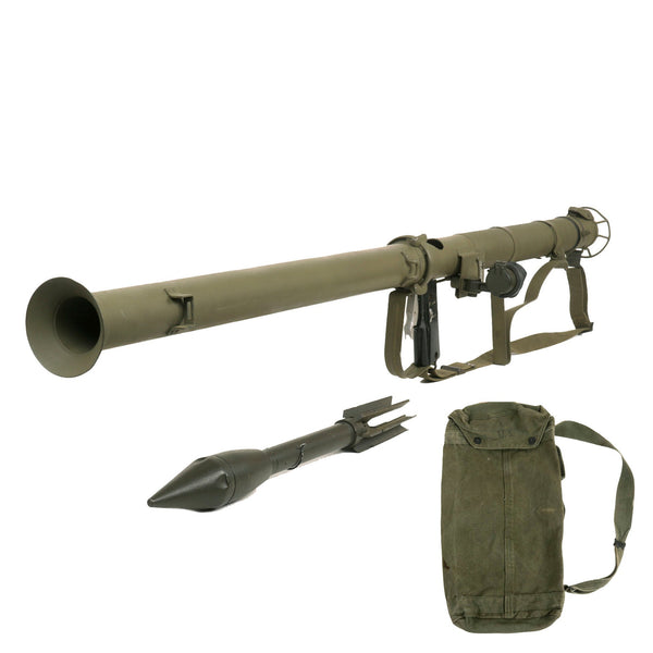 Original U.S. WWII Deactivated M9A1 Bazooka Anti-Tank Rocket Launcher ...