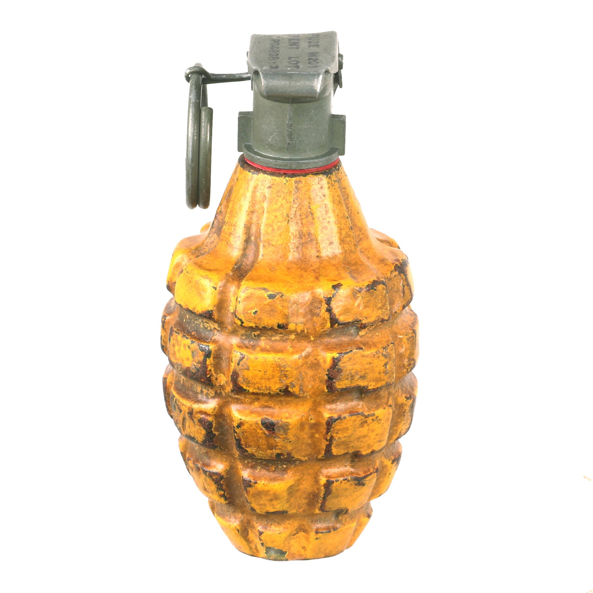 Original U.S. WWII Inert MkII Yellow Early War High Explosive Pineappl ...