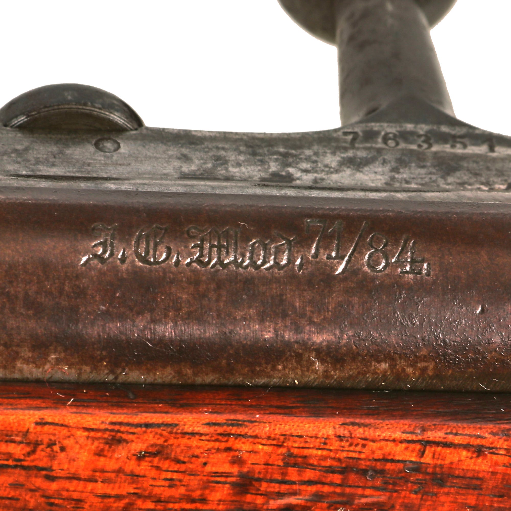 Original Imperial German Mauser Model 1871/84 Magazine Service Rifle b ...