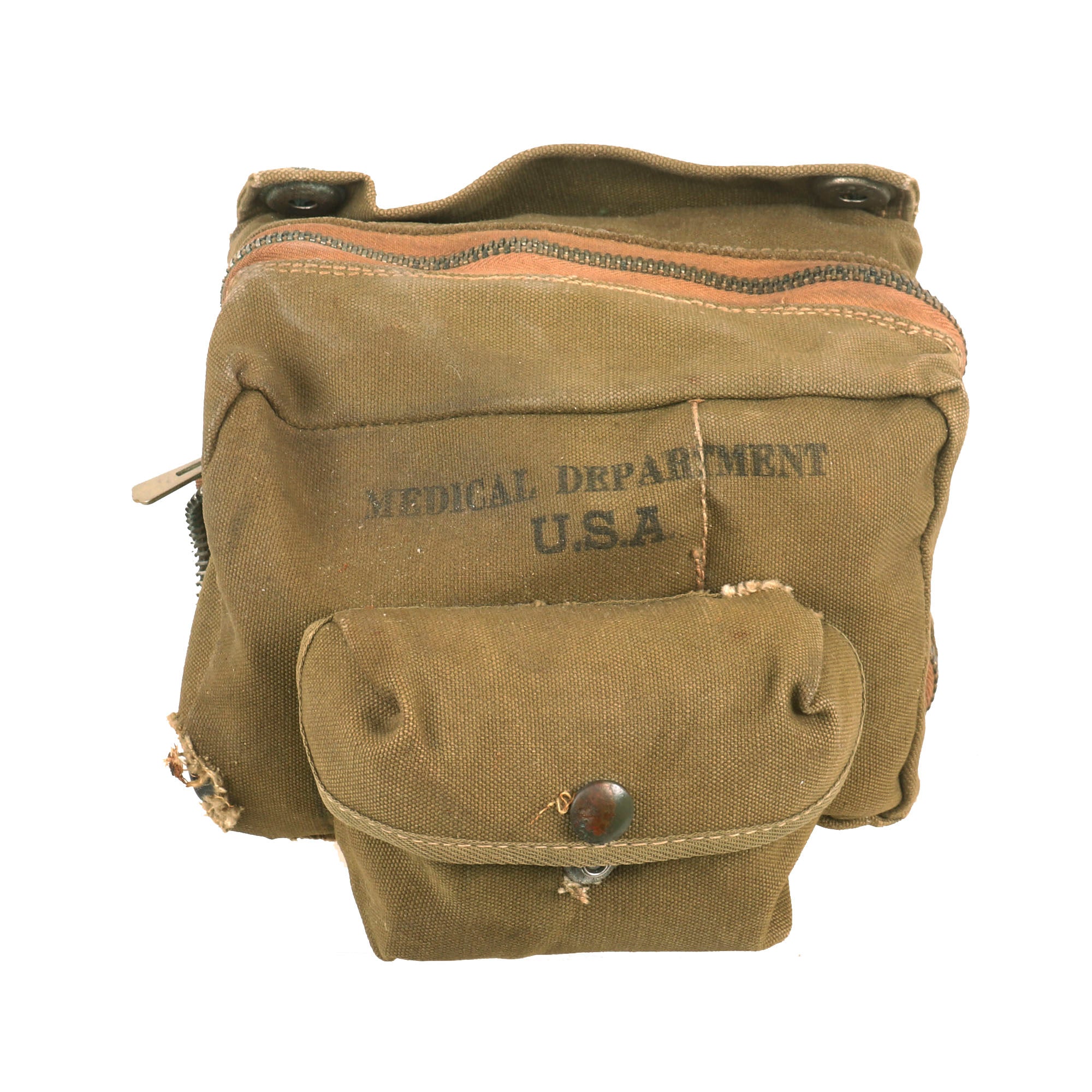 Original U.S. WWII Medical Department Zipper Pouch with Contents - Mar ...