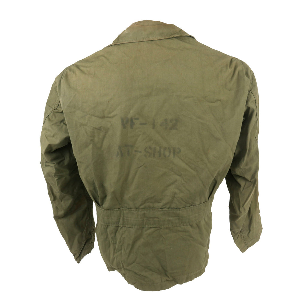 Original U.S. WWII Navy Fighter Squadron VF-142 A.T. Shop Marked Deck ...