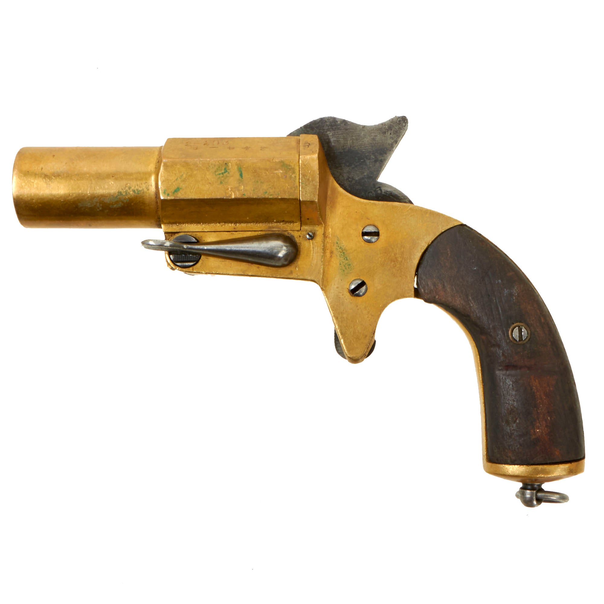 Original U.S. Pre-WWII A.H. Fox Gun Co. Mark IV VERY Signal Flare Pist ...
