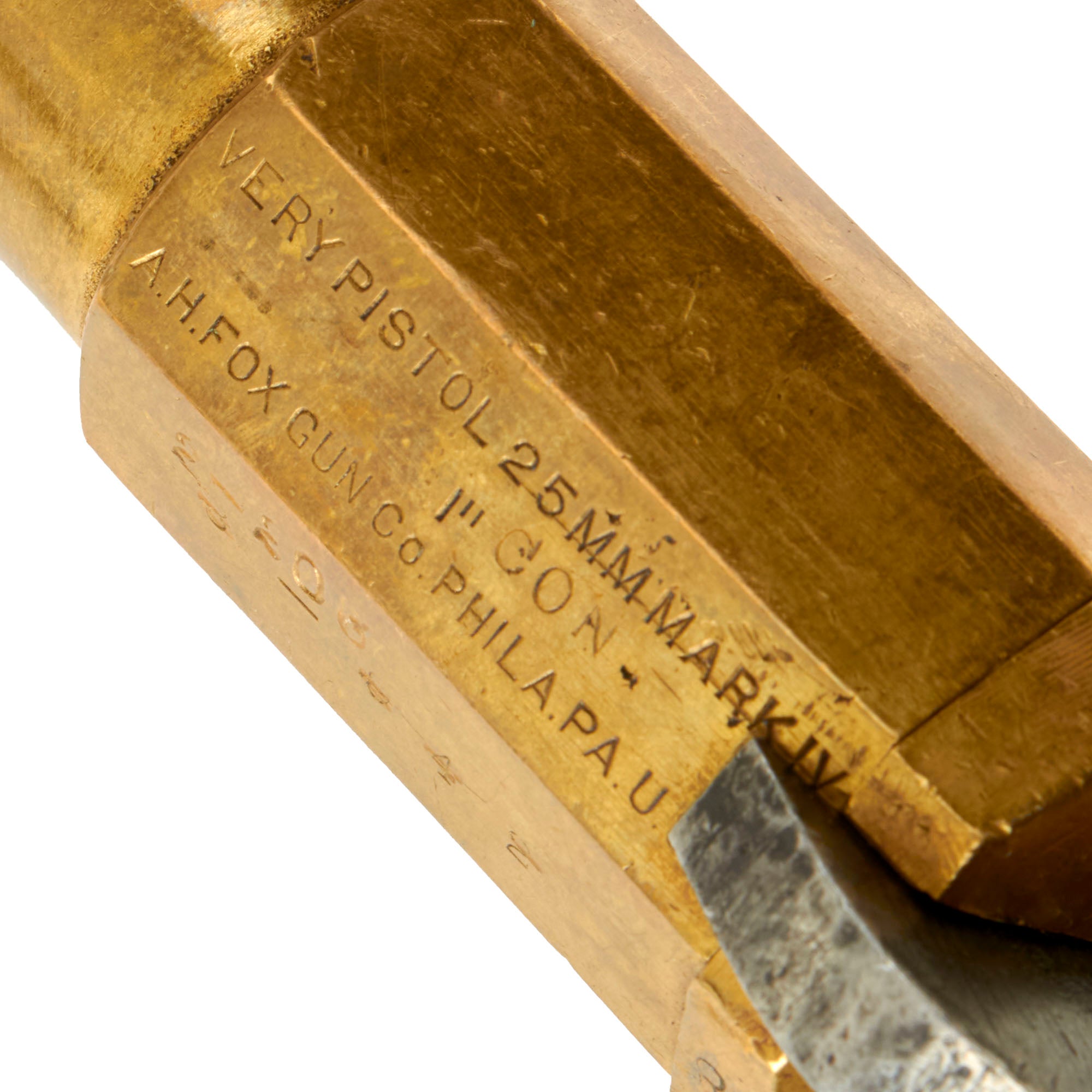 Original U.S. Pre-WWII A.H. Fox Gun Co. Mark IV VERY Signal Flare Pist ...