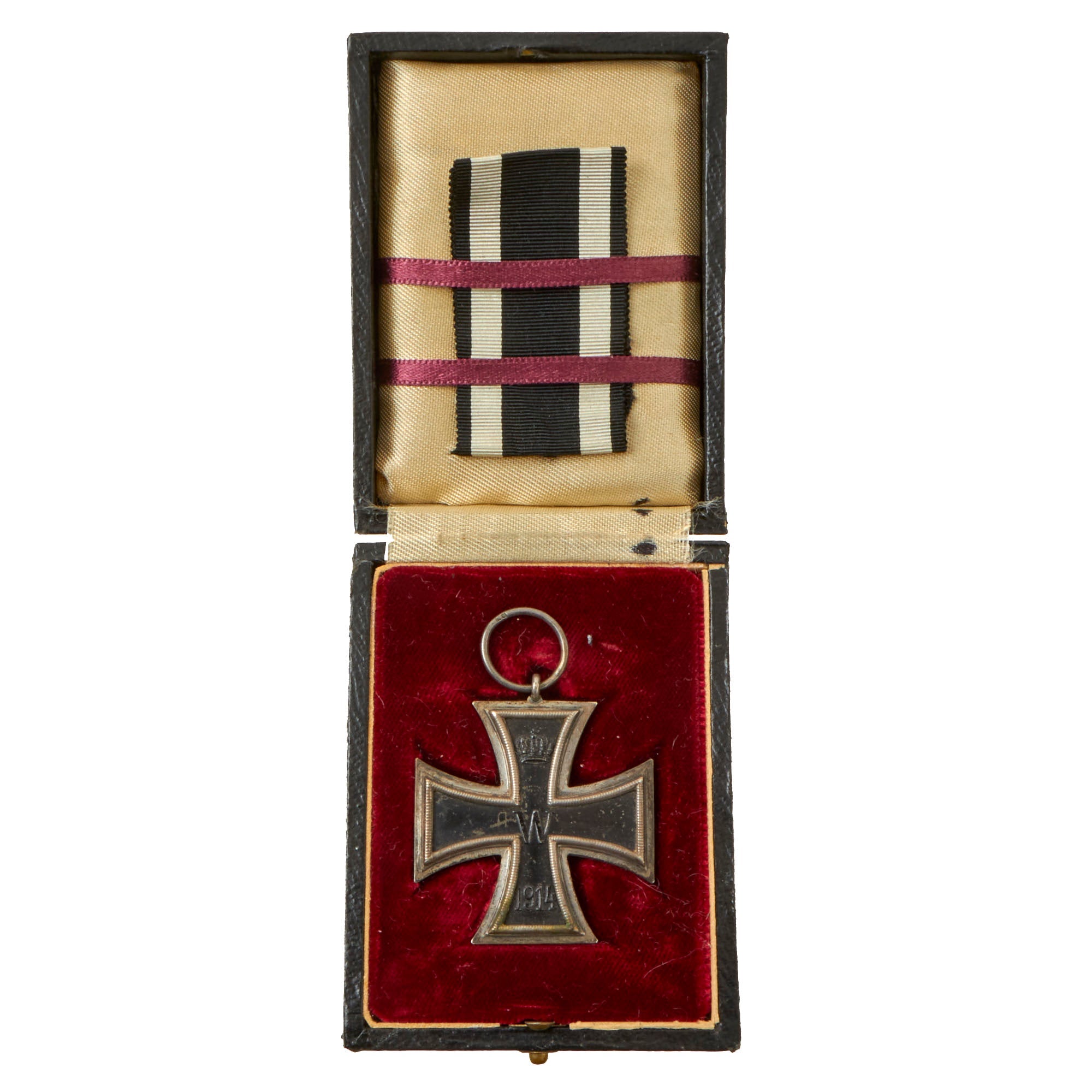 Original Imperial German WWI Prussian Iron Cross 2nd Class 1914 in Rar ...