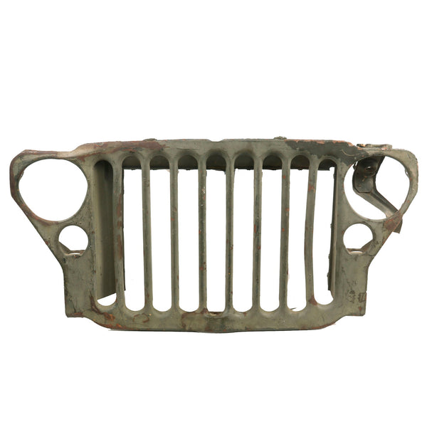Original U.S. WWII Ford GPW Jeep Front Grille with Radiator Deflector ...
