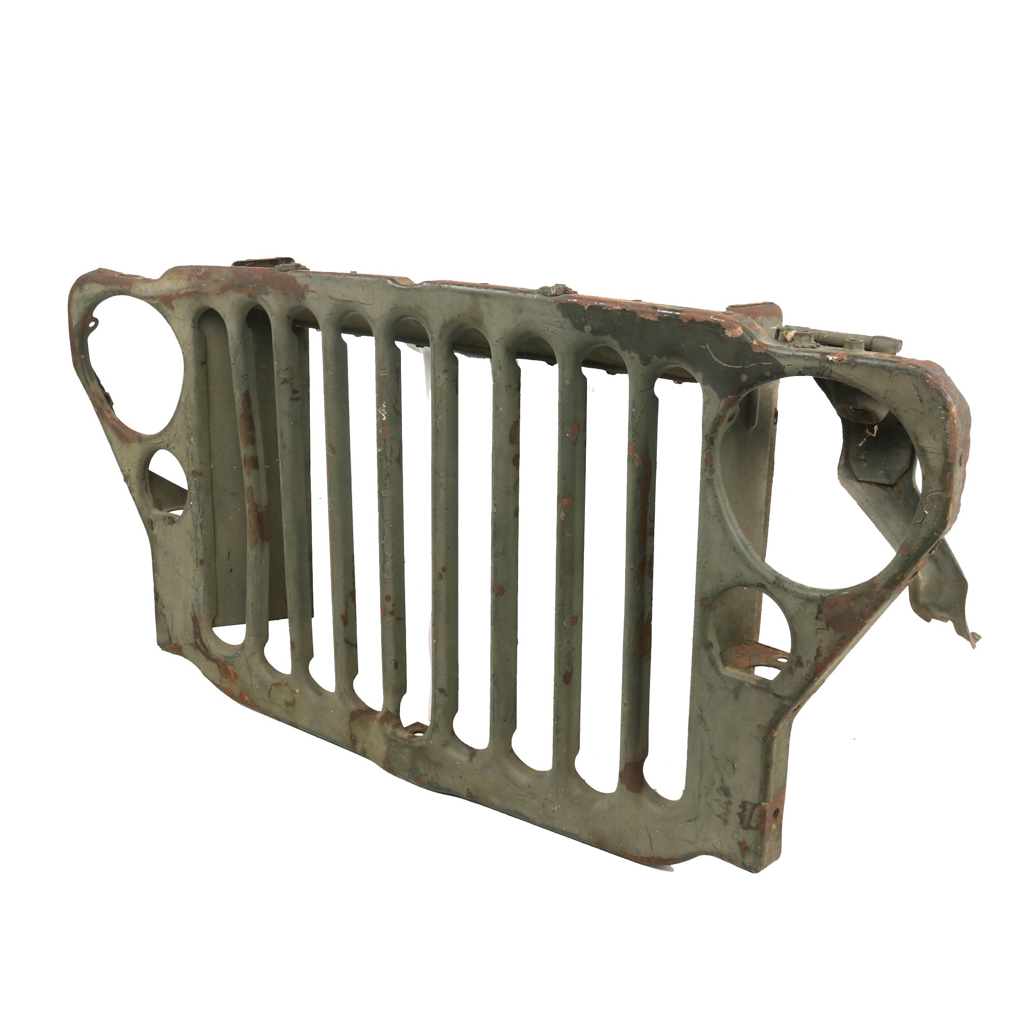 Original U.S. WWII Ford GPW Jeep Front Grille with Radiator Deflector ...