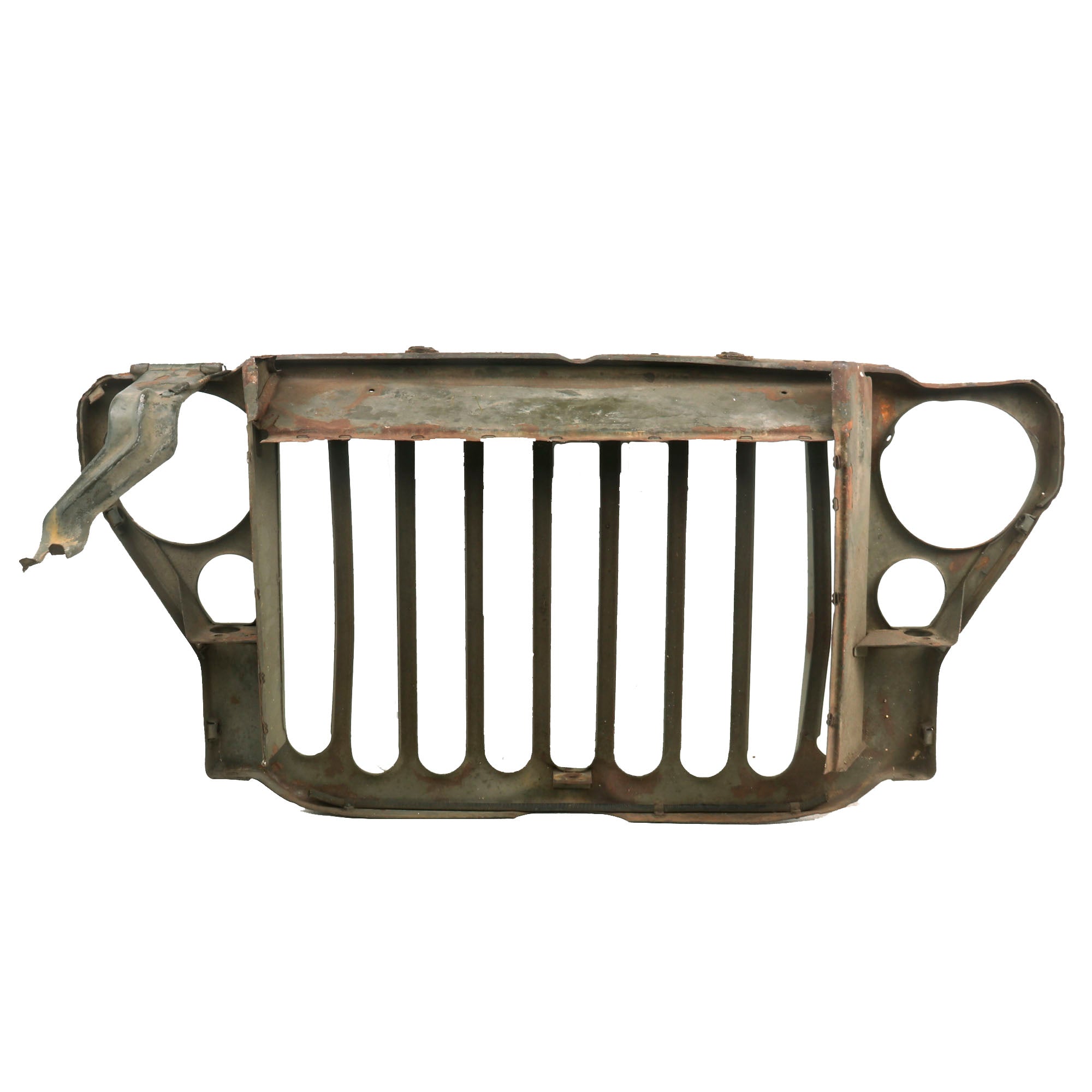Original U.S. WWII Ford GPW Jeep Front Grille with Radiator Deflector ...