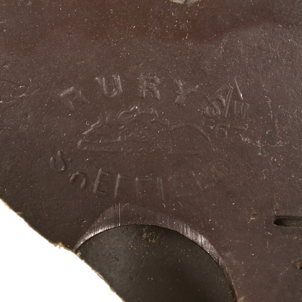 Original British WWI Tanker Leather Covered Splatter Mask with Chainma ...