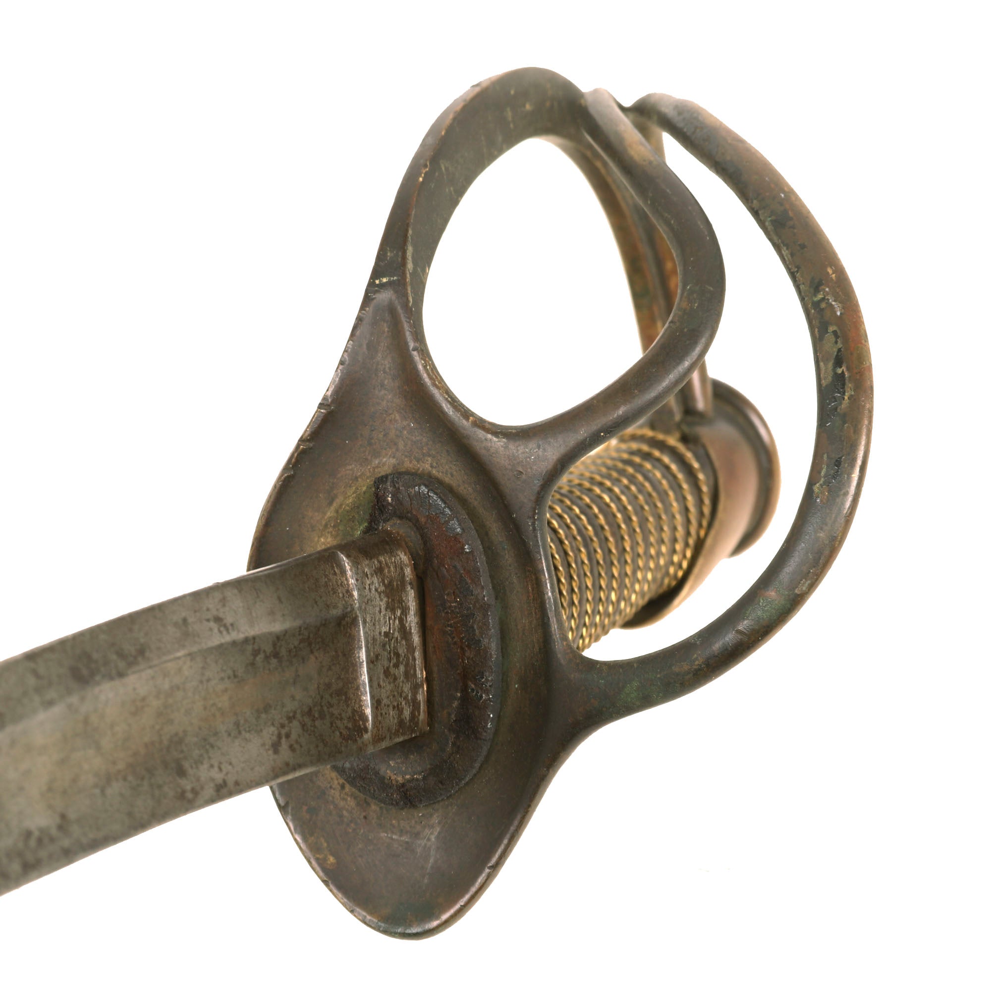 Original U.S. Civil War Model 1860 Light Cavalry Saber with Scabbard b ...